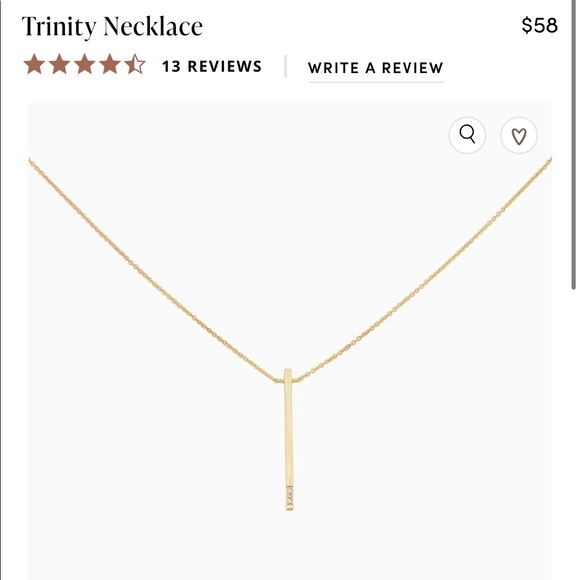 Uncommon James | Jewelry | Nwt Uncommon James Trinity Necklace | Poshmark
